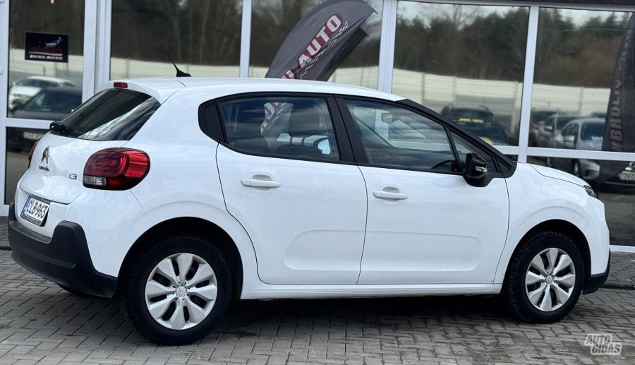 Balts Citroen C3 2018 Radviliškis, ar dzinēja tilpumu 1.20 L un nobraukumu 87 tūkst. km par 5695 €, foto 7 vietnē AUTOMOTO.COM.LV