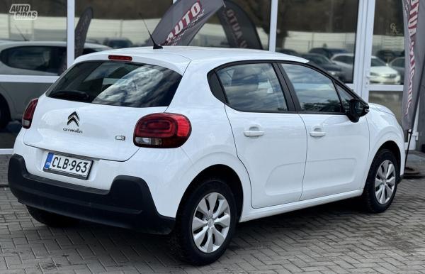 White Citroen C3 2018 in Radviliskis, with an engine capacity of 1.20 L and mileage of 87 thousand km for 5695 €, photo 9 on AUTOMOTO.COM.LV