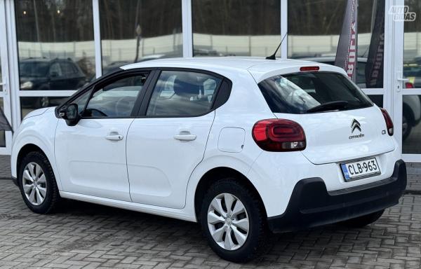 White Citroen C3 2018 in Radviliskis, with an engine capacity of 1.20 L and mileage of 87 thousand km for 5695 €, photo 10 on AUTOMOTO.COM.LV
