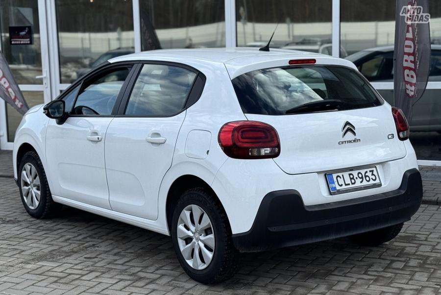 Balts Citroen C3 2018 Radviliškis, ar dzinēja tilpumu 1.20 L un nobraukumu 87 tūkst. km par 5695 €, foto 12 vietnē AUTOMOTO.COM.LV