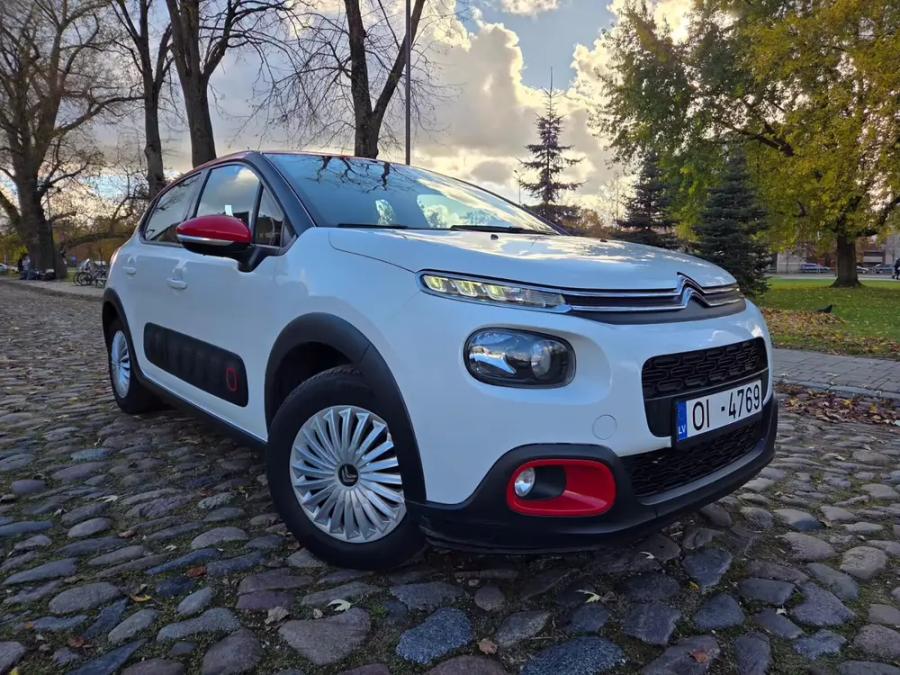 Balts Citroen C3 2018 Jelgava, ar dzinēja tilpumu 1.20 L un nobraukumu 153 tūkst. km par 6300 €, foto 4 vietnē AUTOMOTO.COM.LV