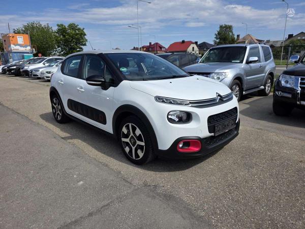 White Citroen C3 2018 in Siauliai, with an engine capacity of 1.20 L and mileage of 130 thousand km for 5900 €, photo 1 on AUTOMOTO.COM.LV