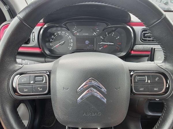 White Citroen C3 2018 in Siauliai, with an engine capacity of 1.20 L and mileage of 130 thousand km for 5900 €, photo 10 on AUTOMOTO.COM.LV