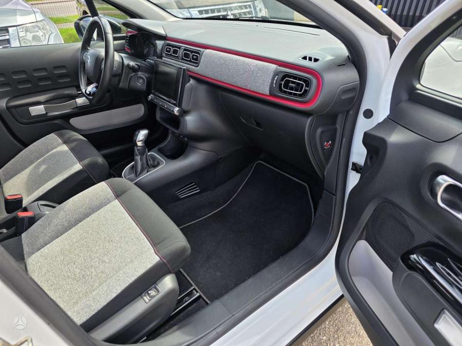 Balts Citroen C3 2018 Šauļi, ar dzinēja tilpumu 1.20 L un nobraukumu 130 tūkst. km par 5900 €, foto 13 vietnē AUTOMOTO.COM.LV