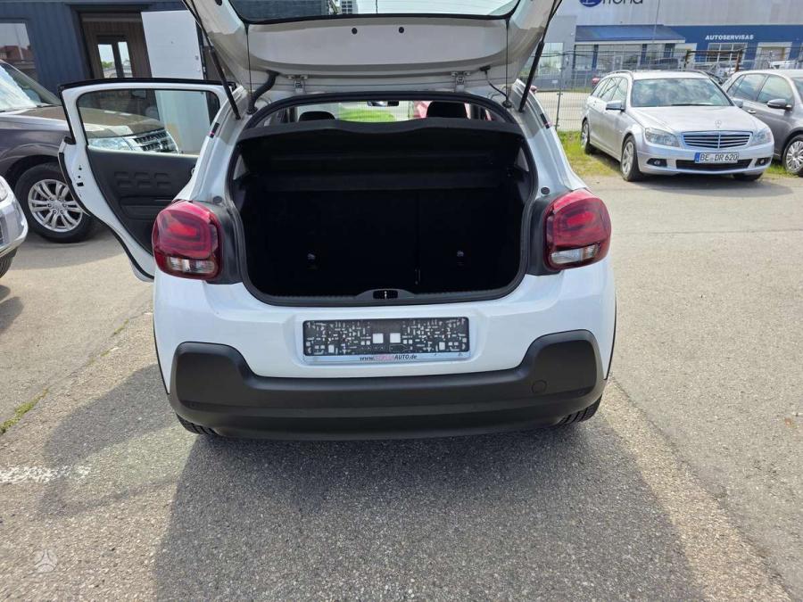 Balts Citroen C3 2018 Šauļi, ar dzinēja tilpumu 1.20 L un nobraukumu 130 tūkst. km par 5900 €, foto 15 vietnē AUTOMOTO.COM.LV