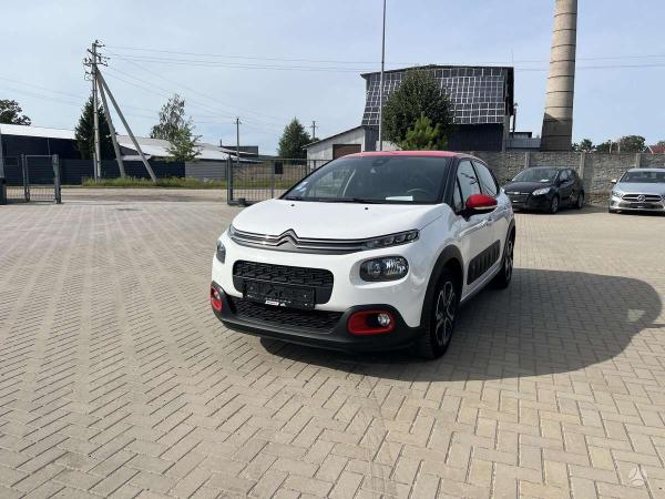 White Citroen C3 2018 in Taurage, with an engine capacity of 1.20 L and mileage of 0 thousand km for 4700 €, photo 4 on AUTOMOTO.COM.LV