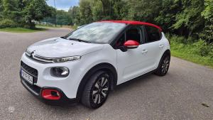Balts Citroen C3 2018 Viļņa, ar dzinēja tilpumu 1.20 L un nobraukumu 93 tūkst. km par 6000 €, foto  vietnē AUTOMOTO.COM.LV