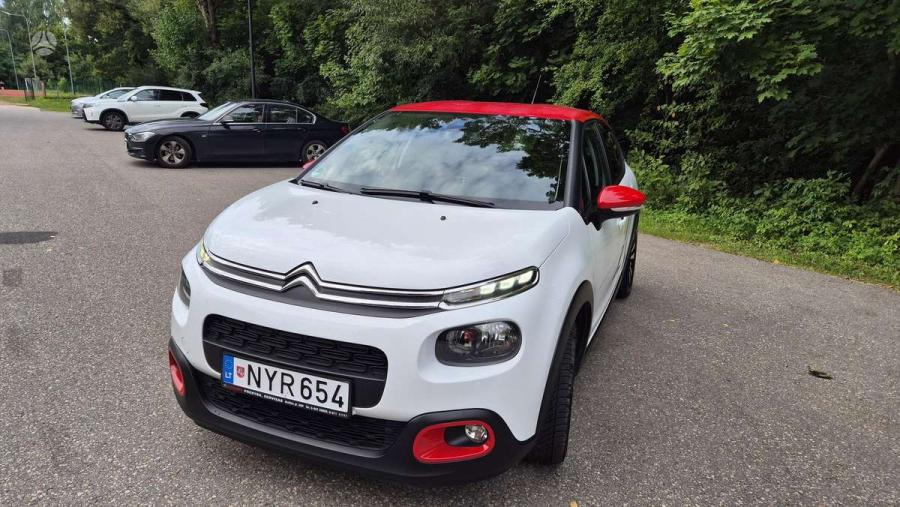 Balts Citroen C3 2018 Viļņa, ar dzinēja tilpumu 1.20 L un nobraukumu 93 tūkst. km par 6000 €, foto 3 vietnē AUTOMOTO.COM.LV