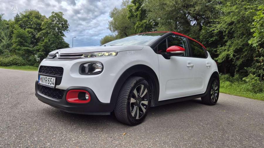 Balts Citroen C3 2018 Viļņa, ar dzinēja tilpumu 1.20 L un nobraukumu 93 tūkst. km par 6000 €, foto 7 vietnē AUTOMOTO.COM.LV