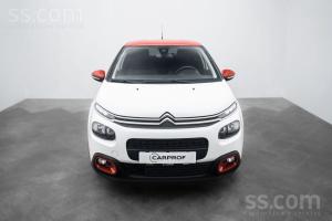 White Citroen C3 2018 in Tallinn, with an engine capacity of 1.20 L and mileage of 110 thousand km for 9998 €, photo 5 on AUTOMOTO.COM.LV