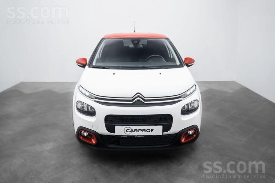 White Citroen C3 2018 in Tallinn, with an engine capacity of 1.20 L and mileage of 110 thousand km for 9998 €, photo 5 on AUTOMOTO.COM.LV