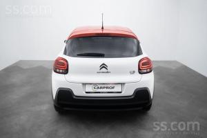 White Citroen C3 2018 in Tallinn, with an engine capacity of 1.20 L and mileage of 110 thousand km for 9998 €, photo 8 on AUTOMOTO.COM.LV