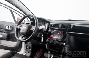 White Citroen C3 2018 in Tallinn, with an engine capacity of 1.20 L and mileage of 110 thousand km for 9998 €, photo 14 on AUTOMOTO.COM.LV