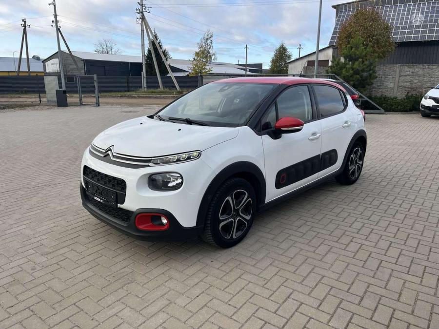 White Citroen C3 2018 in Taurage, with an engine capacity of 1.20 L and mileage of 205 thousand km for 4200 €, photo 3 on AUTOMOTO.COM.LV