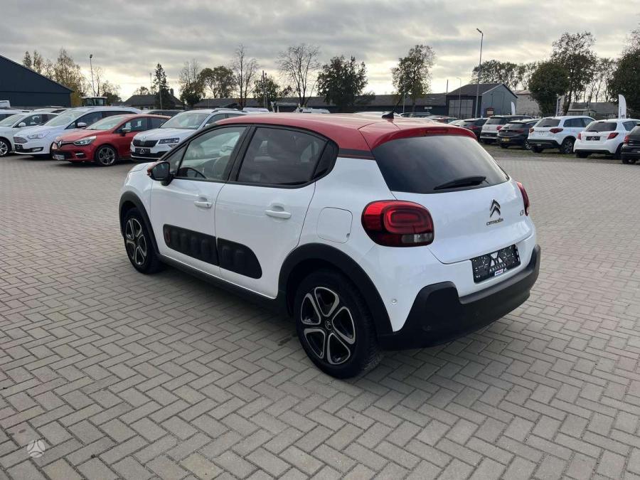 White Citroen C3 2018 in Taurage, with an engine capacity of 1.20 L and mileage of 205 thousand km for 4200 €, photo 11 on AUTOMOTO.COM.LV