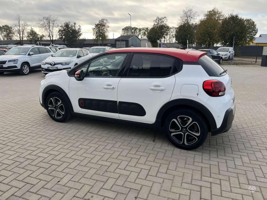 White Citroen C3 2018 in Taurage, with an engine capacity of 1.20 L and mileage of 205 thousand km for 4200 €, photo 12 on AUTOMOTO.COM.LV