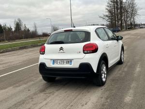 White Citroen C3 2019 in Panevezys, with an engine capacity of 1.50 L and mileage of 187 thousand km for 5990 €, photo 12 on AUTOMOTO.COM.LV