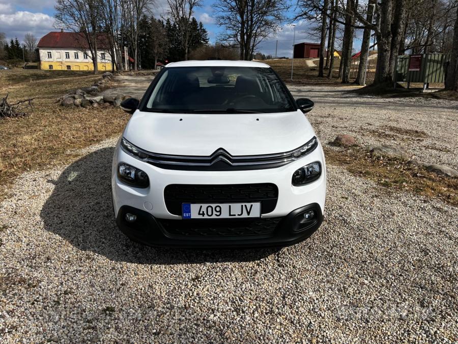 Balts Citroen C3 2019 Tallina, ar dzinēja tilpumu 1.50 L un nobraukumu 190 tūkst. km par 7500 €, foto 1 vietnē AUTOMOTO.COM.LV