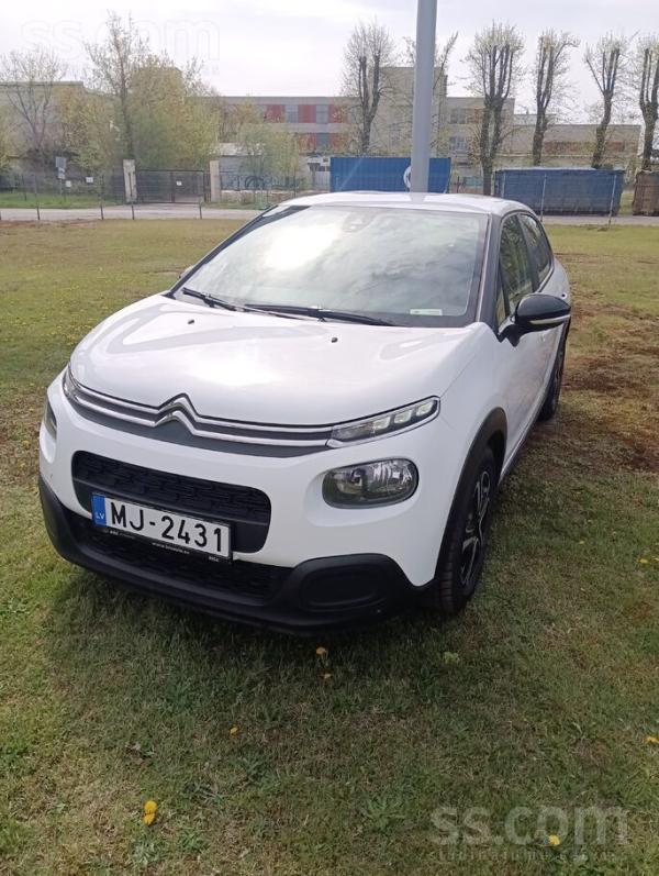 Balts Citroen C3 2019 Rīga, ar dzinēja tilpumu 1.20 L un nobraukumu 81 tūkst. km par 7200 €, foto 2 vietnē AUTOMOTO.COM.LV