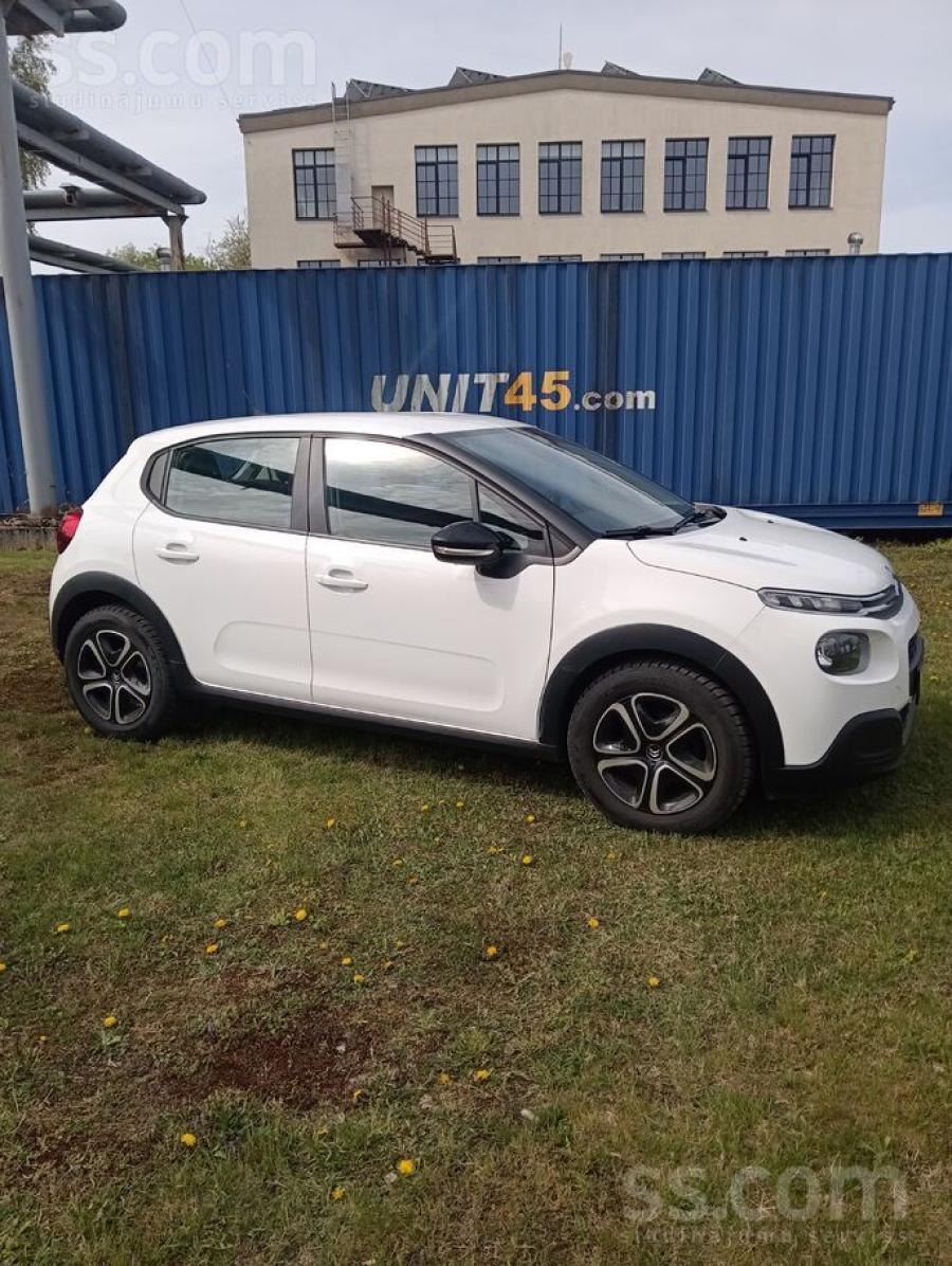 Белый Ситроен С3 2019 в Рига, объемом двигателя 1.20 л и пробегом 81 тыс. км за 7200 €, фото 4 на AUTOMOTO.COM.LV