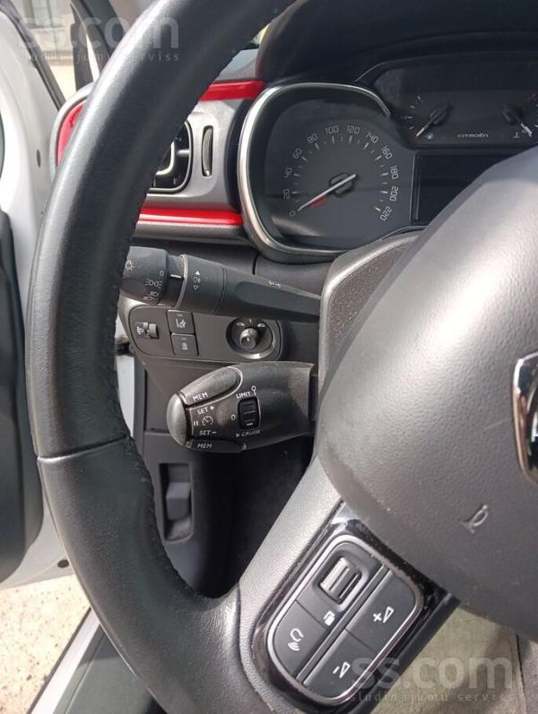 Balts Citroen C3 2019 Rīga, ar dzinēja tilpumu 1.20 L un nobraukumu 81 tūkst. km par 7200 €, foto 6 vietnē AUTOMOTO.COM.LV