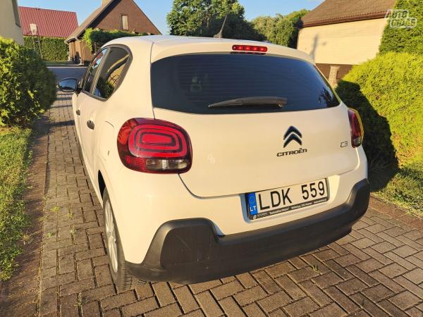 White Citroen C3 2019 in Jonava, with an engine capacity of 1.20 L and mileage of 41 thousand km for 5900 €, photo 6 on AUTOMOTO.COM.LV
