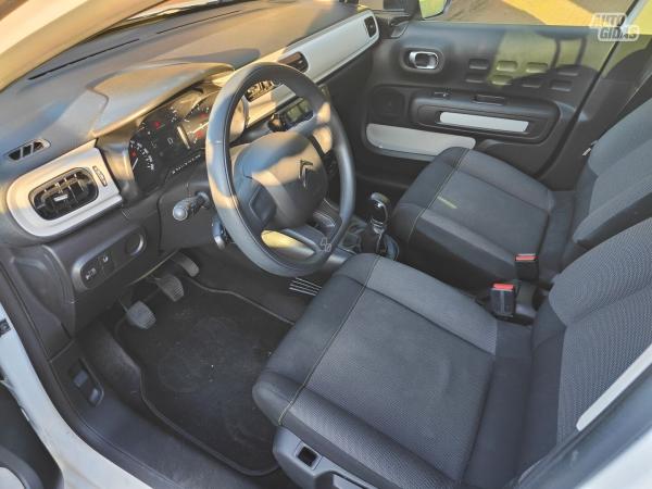 White Citroen C3 2019 in Jonava, with an engine capacity of 1.20 L and mileage of 41 thousand km for 5900 €, photo 8 on AUTOMOTO.COM.LV