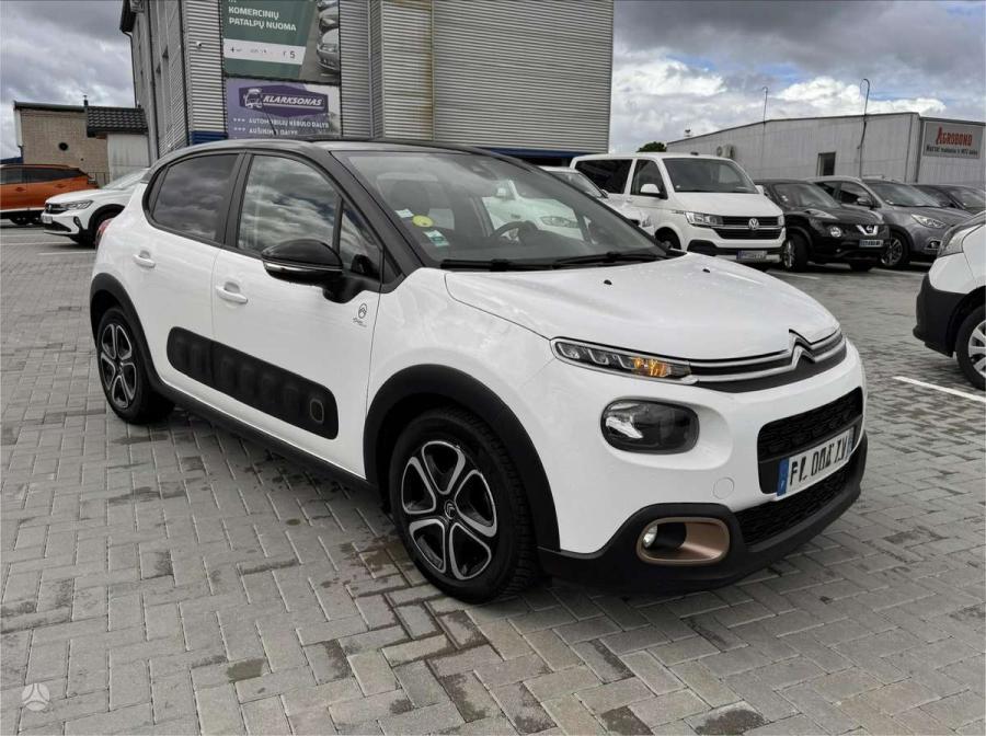 White Citroen C3 2019 in Taurage, with an engine capacity of 1.50 L and mileage of 240 thousand km for 5900 €, photo 3 on AUTOMOTO.COM.LV