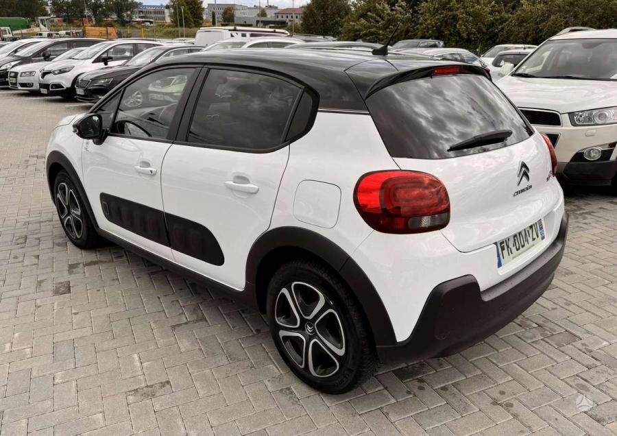 White Citroen C3 2019 in Taurage, with an engine capacity of 1.50 L and mileage of 240 thousand km for 5900 €, photo 5 on AUTOMOTO.COM.LV