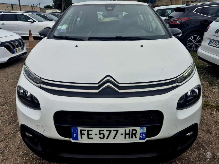 Balts Citroen C3 2019 Klaipėda, ar dzinēja tilpumu 1.20 L un nobraukumu 74 tūkst. km par 5900 €, foto 3 vietnē AUTOMOTO.COM.LV