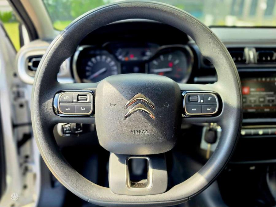 White Citroen C3 2019 in Taurage, with an engine capacity of 1.20 L and mileage of 74 thousand km for 5700 €, photo 19 on AUTOMOTO.COM.LV