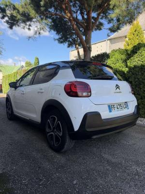 White Citroen C3 2019 in Kaunas, with an engine capacity of 1.20 L and mileage of 16 thousand km for 5900 €, photo 4 on AUTOMOTO.COM.LV