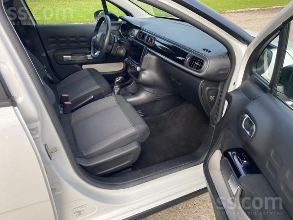 White Citroen C3 2019 in Saldus, with an engine capacity of 1.50 L and mileage of 172 thousand km for 5995 €, photo 6 on AUTOMOTO.COM.LV