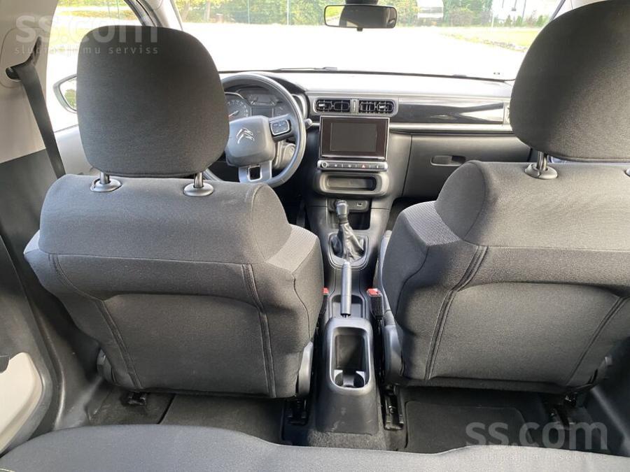 Balts Citroen C3 2019 Saldus, ar dzinēja tilpumu 1.50 L un nobraukumu 172 tūkst. km par 5995 €, foto 7 vietnē AUTOMOTO.COM.LV