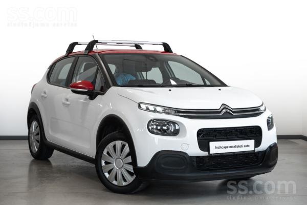 White Citroen C3 2019 in Riga, with an engine capacity of 1.20 L and mileage of 79 thousand km for 6990 €, photo 3 on AUTOMOTO.COM.LV