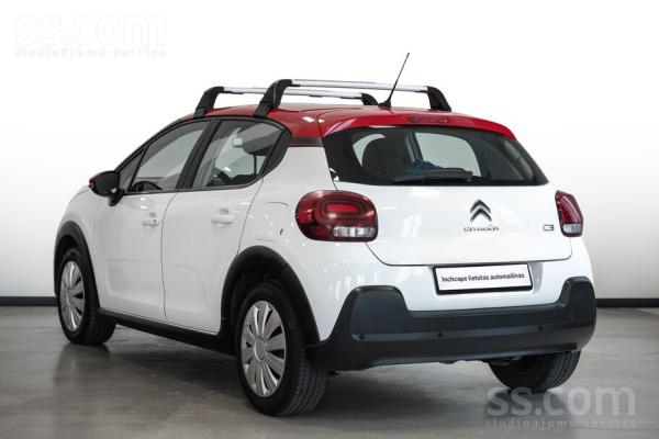 White Citroen C3 2019 in Riga, with an engine capacity of 1.20 L and mileage of 79 thousand km for 6990 €, photo 4 on AUTOMOTO.COM.LV