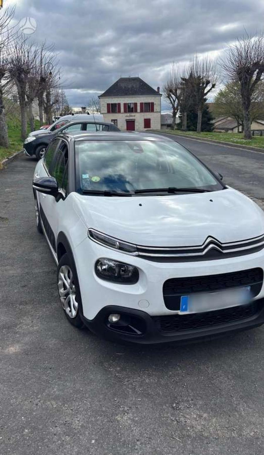 White Citroen C3 2020 in Taurage, with an engine capacity of 1.50 L and mileage of 128 thousand km for 5800 €, photo 1 on AUTOMOTO.COM.LV