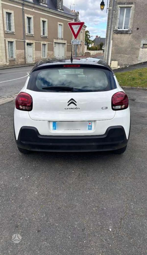 White Citroen C3 2020 in Taurage, with an engine capacity of 1.50 L and mileage of 128 thousand km for 5800 €, photo 3 on AUTOMOTO.COM.LV