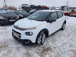 Balts Citroen C3 2020 Tauragė, ar dzinēja tilpumu 1.20 L un nobraukumu 86 tūkst. km par 5300 €, foto  vietnē AUTOMOTO.COM.LV