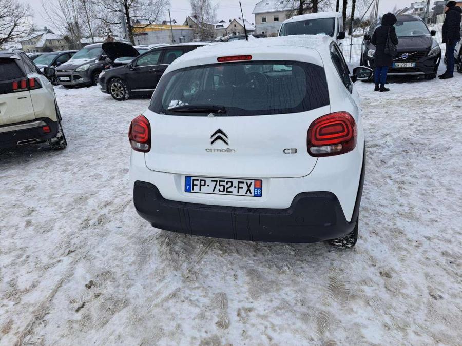 Balts Citroen C3 2020 Tauragė, ar dzinēja tilpumu 1.20 L un nobraukumu 86 tūkst. km par 5300 €, foto 5 vietnē AUTOMOTO.COM.LV