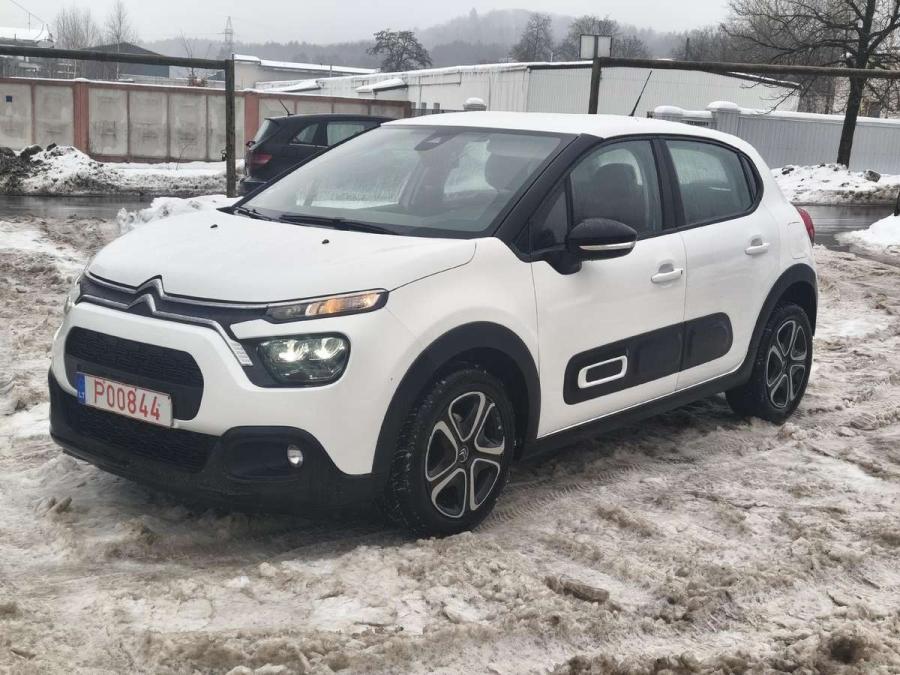 White Citroen C3 2020 in Vilnius, with an engine capacity of 1.50 L and mileage of 118 thousand km for 6600 €, photo 2 on AUTOMOTO.COM.LV