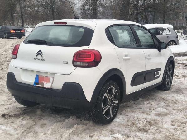 Balts Citroen C3 2020 Viļņa, ar dzinēja tilpumu 1.50 L un nobraukumu 118 tūkst. km par 6600 €, foto 4 vietnē AUTOMOTO.COM.LV