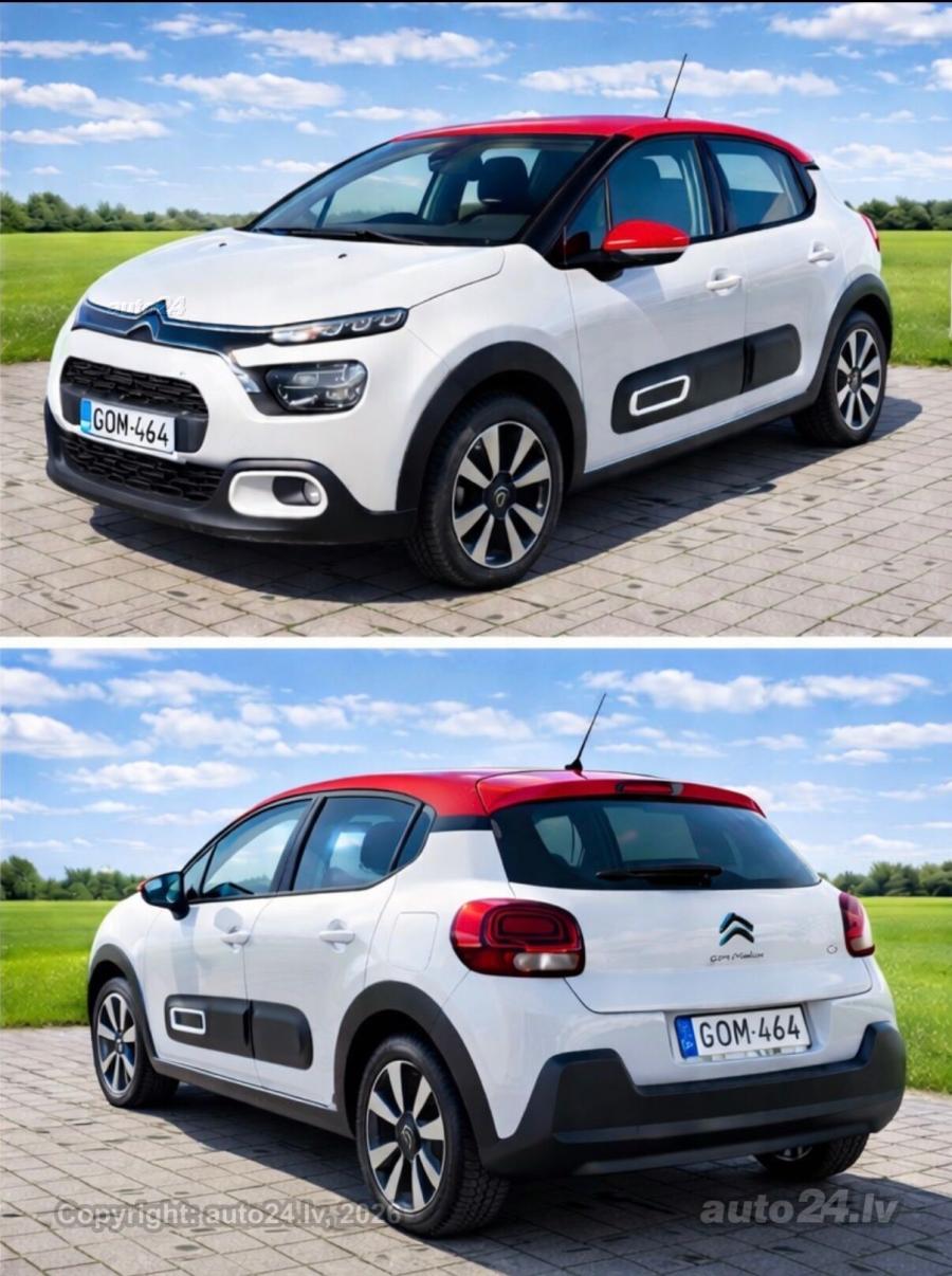 Balts Citroen C3 2020 Tallina, ar dzinēja tilpumu 1.20 L un nobraukumu 74 tūkst. km par 9900 €, foto 12 vietnē AUTOMOTO.COM.LV