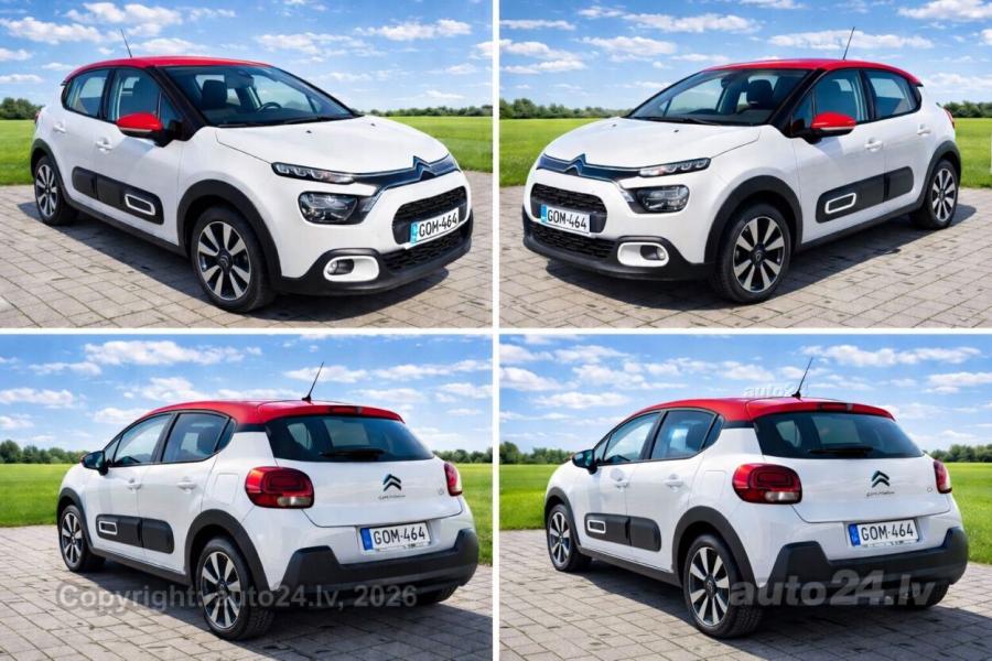 Balts Citroen C3 2020 Tallina, ar dzinēja tilpumu 1.20 L un nobraukumu 74 tūkst. km par 9900 €, foto 14 vietnē AUTOMOTO.COM.LV