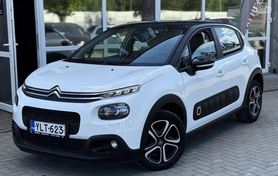 Balts Citroen C3 2020 Radviliškis, ar dzinēja tilpumu 1.20 L un nobraukumu 92 tūkst. km par 7150 €, foto 1 vietnē AUTOMOTO.COM.LV