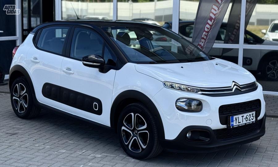 Balts Citroen C3 2020 Radviliškis, ar dzinēja tilpumu 1.20 L un nobraukumu 92 tūkst. km par 7150 €, foto 7 vietnē AUTOMOTO.COM.LV