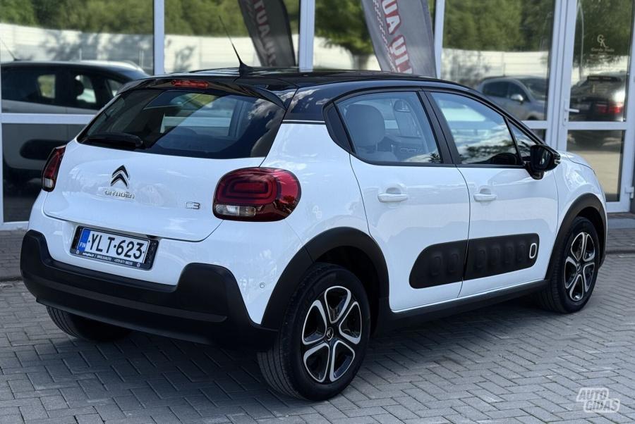 Balts Citroen C3 2020 Radviliškis, ar dzinēja tilpumu 1.20 L un nobraukumu 92 tūkst. km par 7150 €, foto 12 vietnē AUTOMOTO.COM.LV