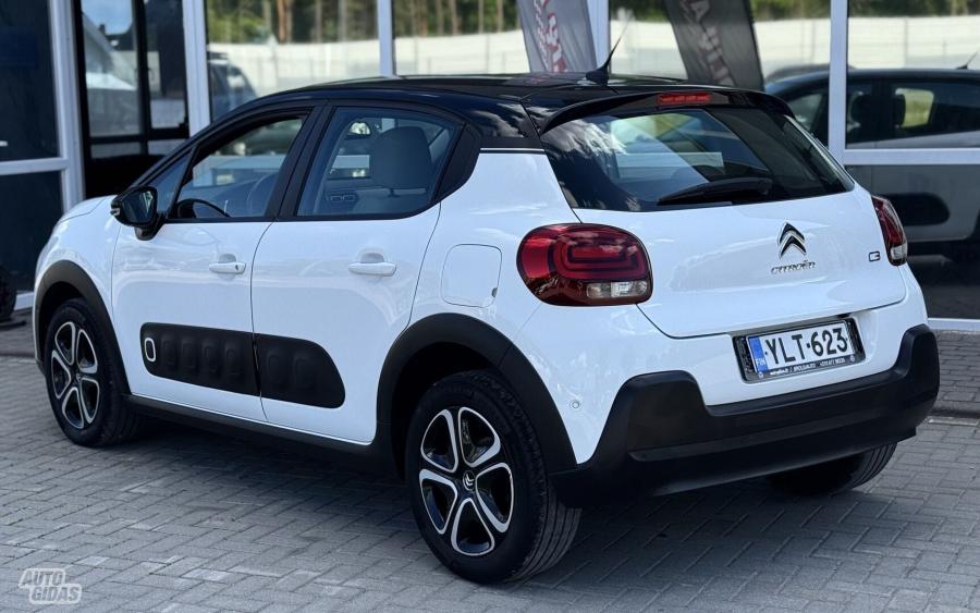 Balts Citroen C3 2020 Radviliškis, ar dzinēja tilpumu 1.20 L un nobraukumu 92 tūkst. km par 7150 €, foto 13 vietnē AUTOMOTO.COM.LV