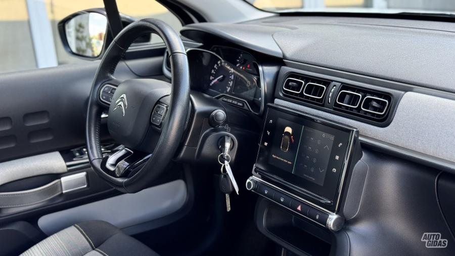 Balts Citroen C3 2020 Radviliškis, ar dzinēja tilpumu 1.20 L un nobraukumu 92 tūkst. km par 7150 €, foto 19 vietnē AUTOMOTO.COM.LV