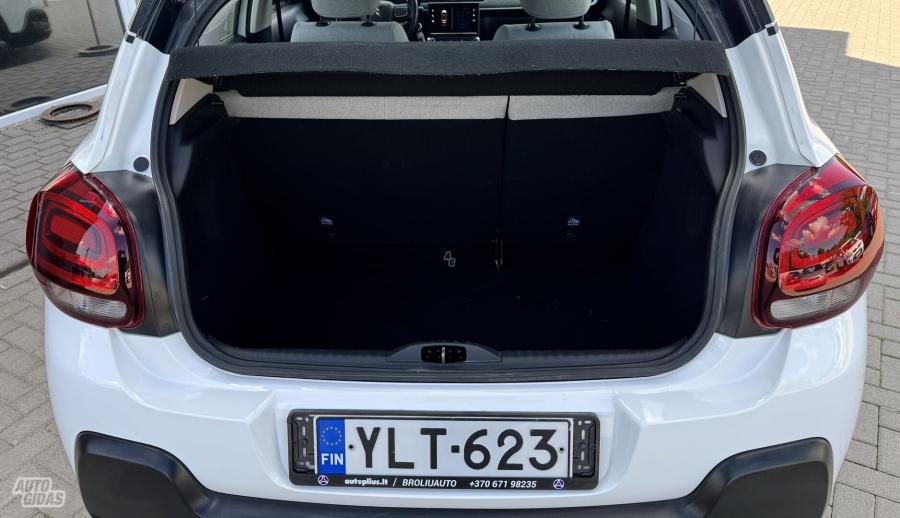Balts Citroen C3 2020 Radviliškis, ar dzinēja tilpumu 1.20 L un nobraukumu 92 tūkst. km par 7150 €, foto 34 vietnē AUTOMOTO.COM.LV